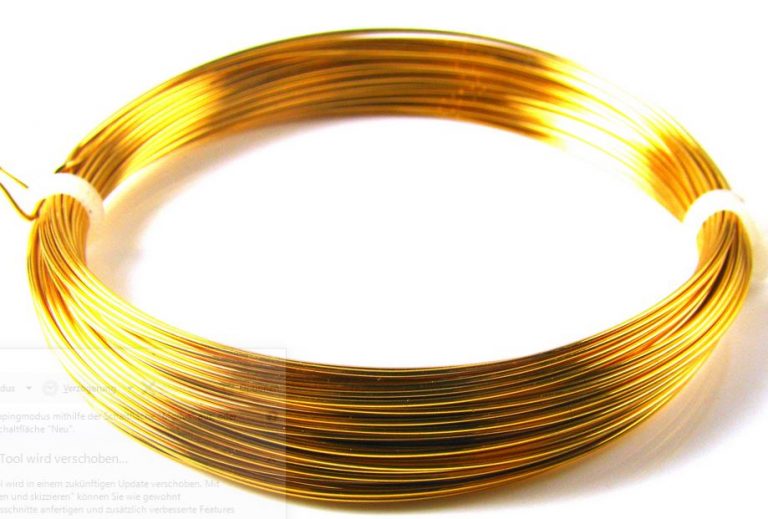 Gold wire | Institute for Rare Earths and Metals